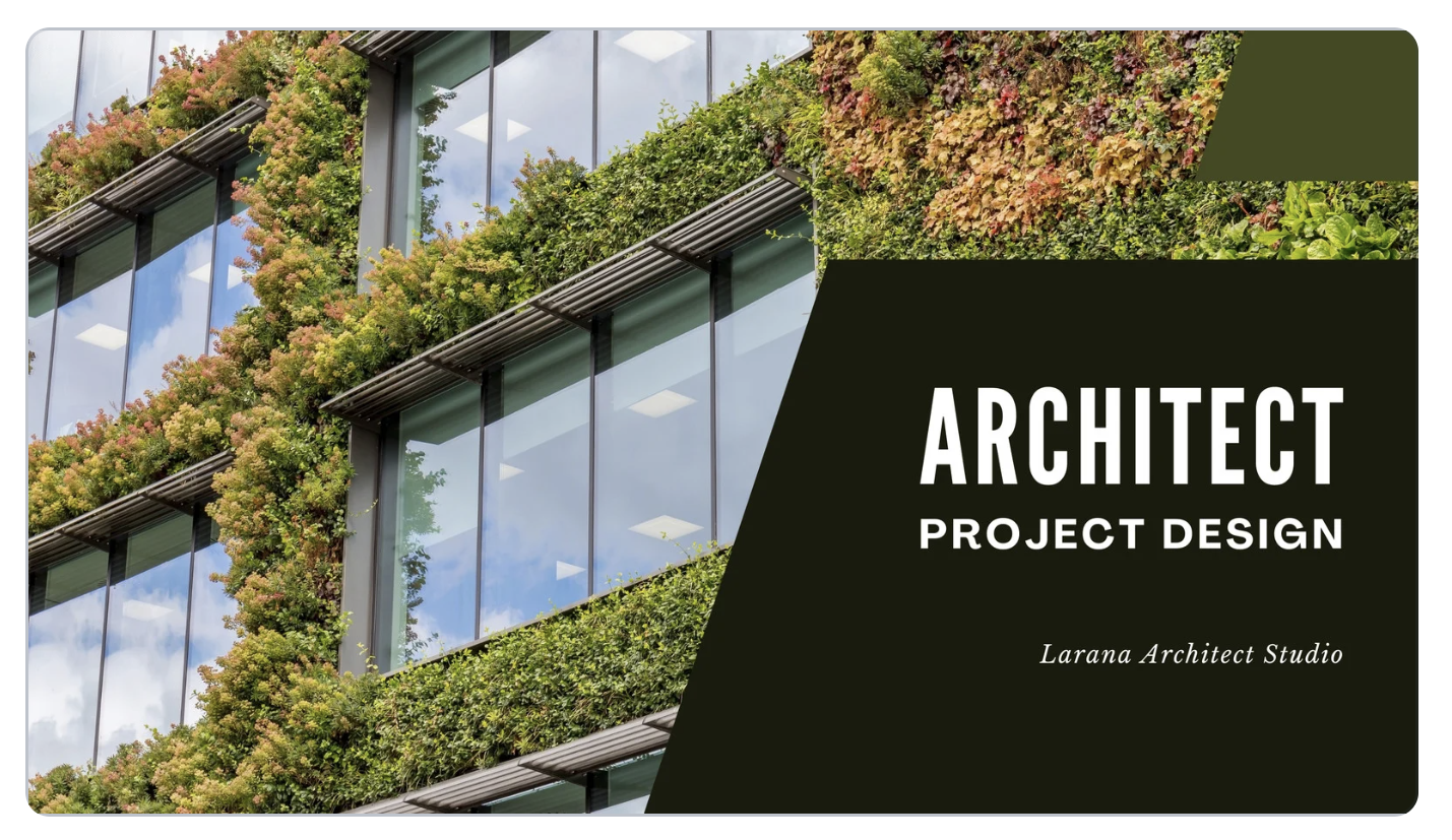 Architecture Portfolio Template: Design Examples & Layout Tips Using Canva